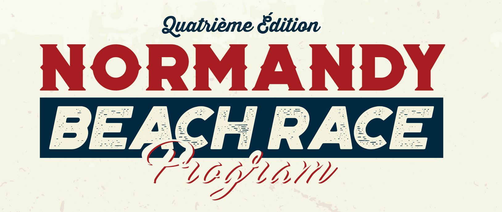 Programme Normandy Beach Race 2023